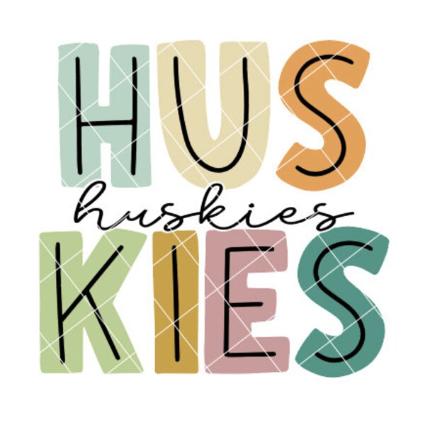 Huskies Football - Etsy