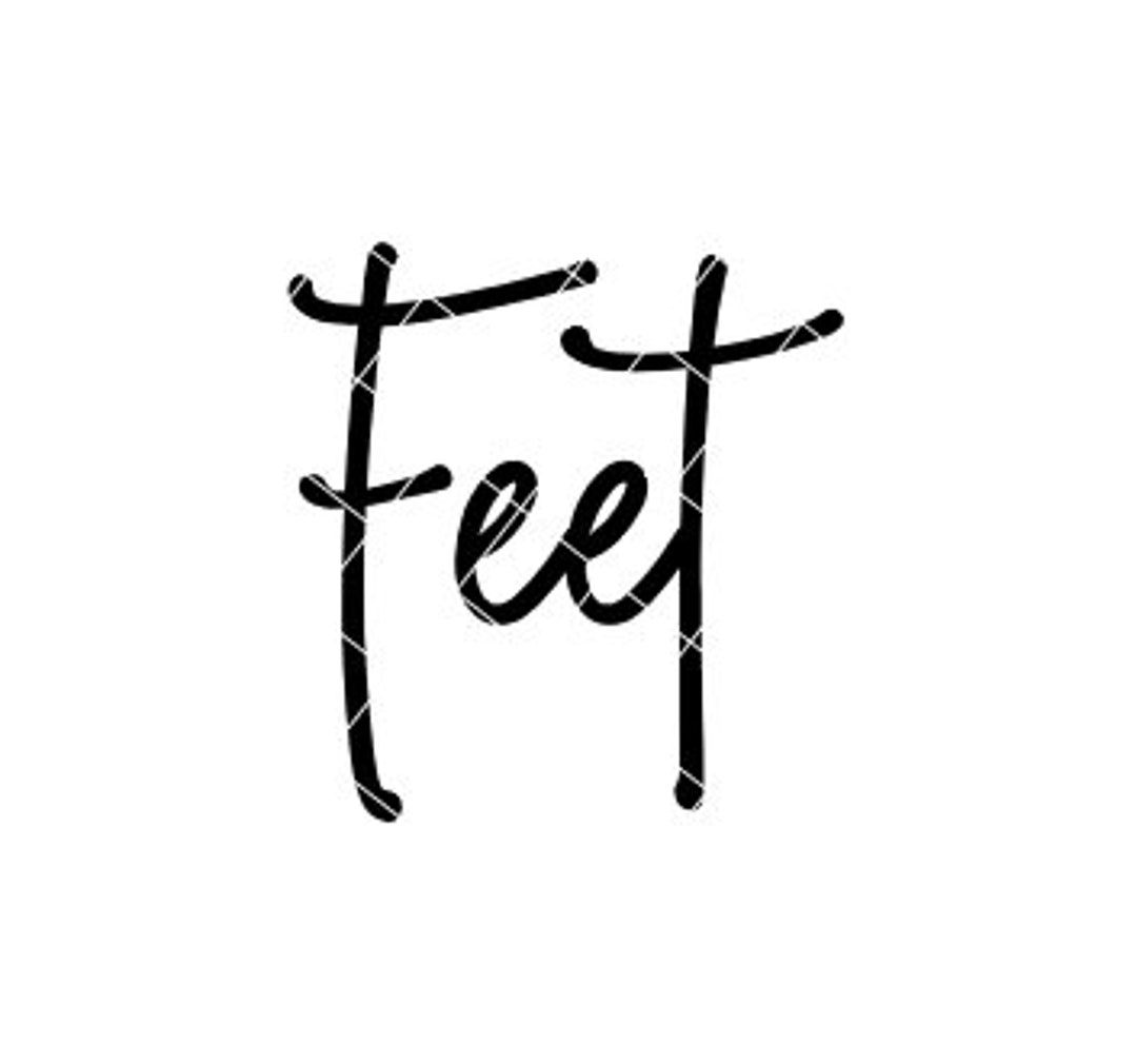 Feet Sports - SVG/DXF/PNG File for Cutting Machines and Sublimation - Etsy