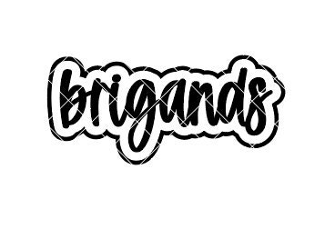 Brigands With Thin Outline SVG/DXF/PNG File for Cutting Machines or ...