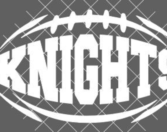 Custom Color** - Knights Football - SVG/DXF/PNG File for Cutting ...