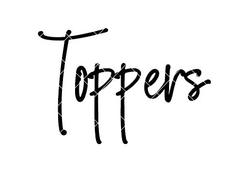 Toppers Sports SVG/DXF/PNG File for Cutting Machines and Sublimation - Etsy