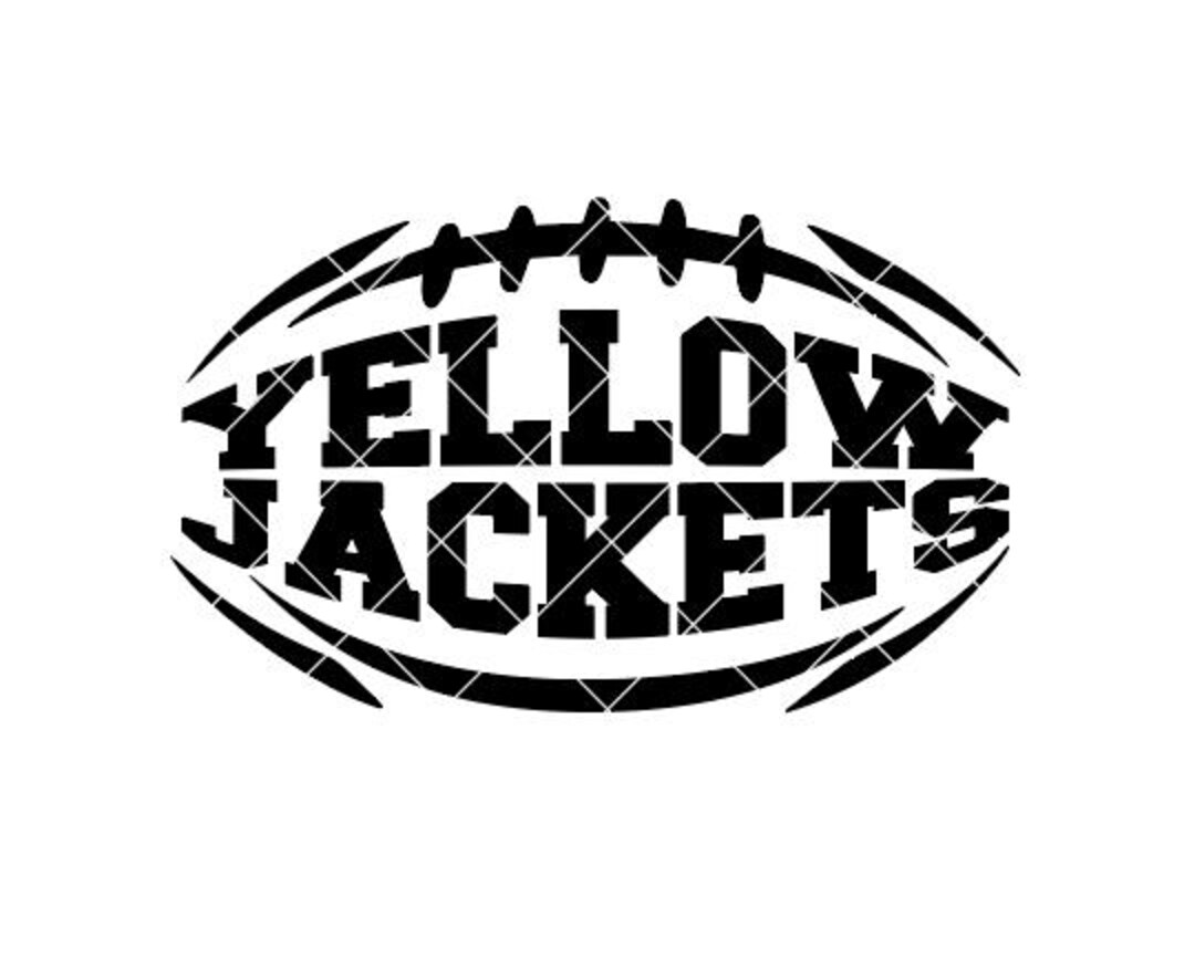 Yellow Jackets Football - SVG/DXF/PNG File for Cutting Machines and ...