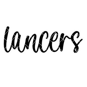 Lancers - SVG/DXF/PNG File for Cutting Machines and Sublimation - Etsy