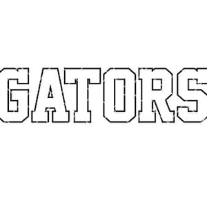 Gators - SVG/DXF/PNG File for Cutting Machines and Sublimation - Etsy