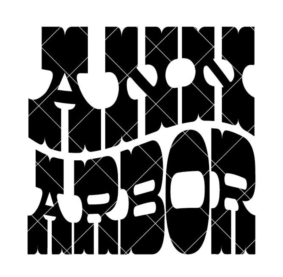 Ann Arbor Design - SVG/DXF/PNG File for Cutting Machines and ...