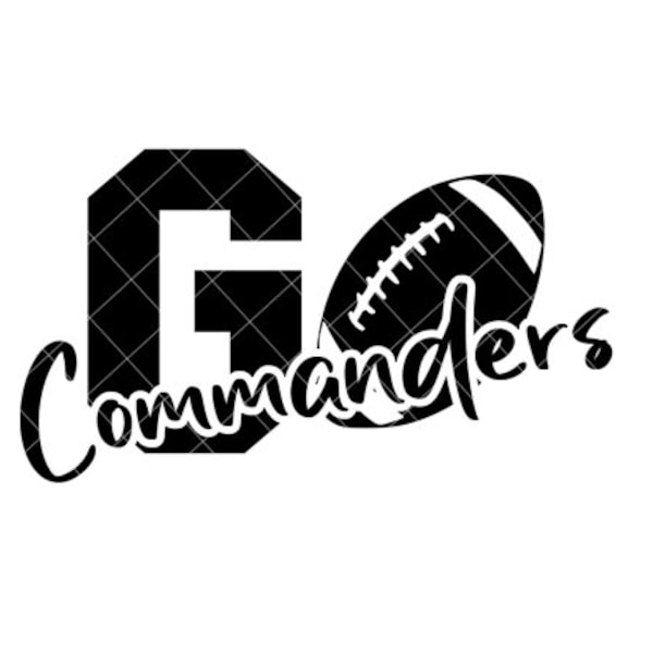 Commanders Svg - Etsy