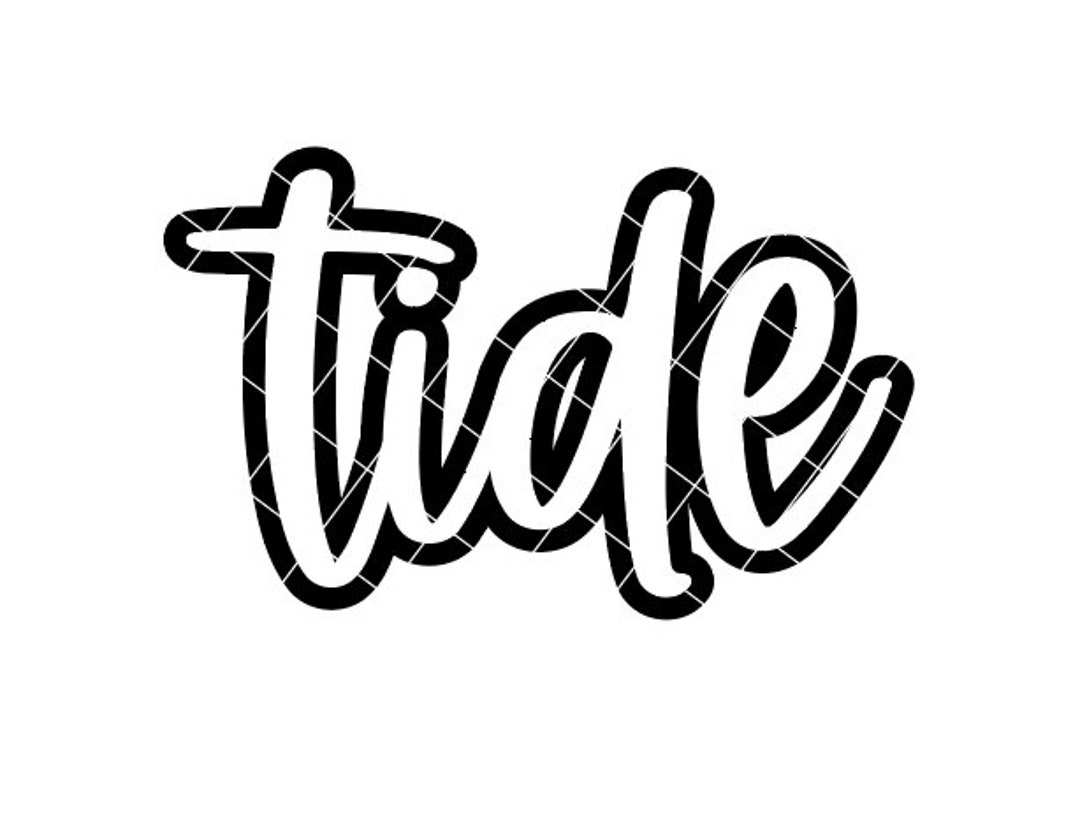 Tide - SVG/DXF/PNG File for Cutting Machines and Sublimation - Etsy
