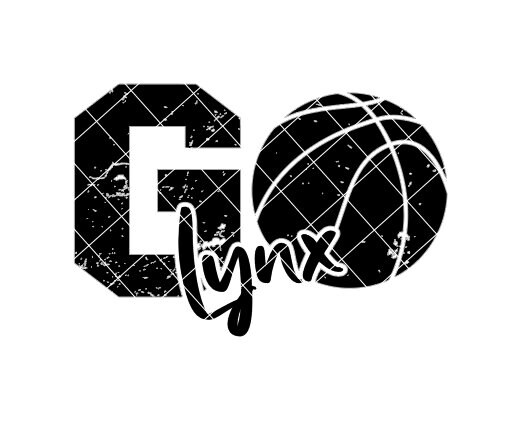 Go Lynx Basketball - SVG/DXF/PNG File for Cutting Machines and ...