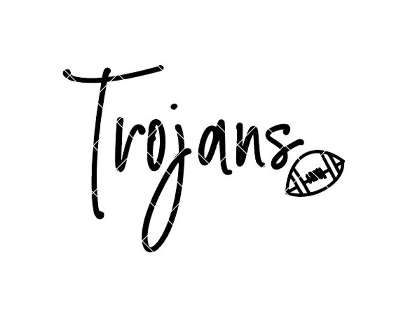 Trojans Sports - SVG/DXF/PNG File for Cutting Machines and Sublimation ...