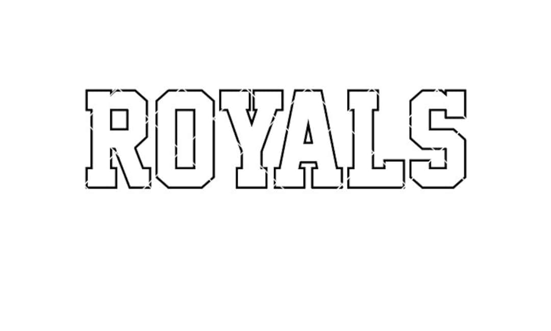 Royals SVG/DXF/PNG File for Cutting Machines and Sublimation - Etsy