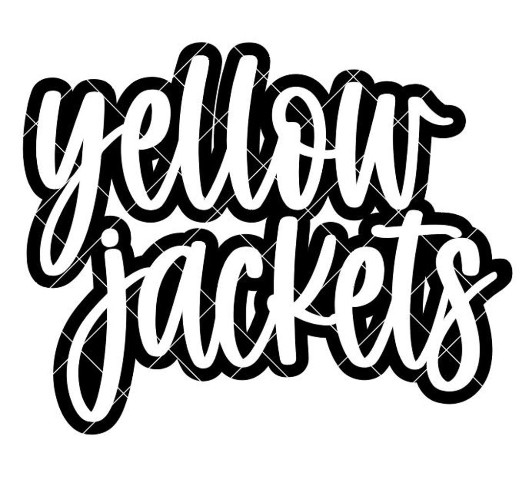 Yellow Jackets - SVG/DXF/PNG File for Cutting Machines and Sublimation ...