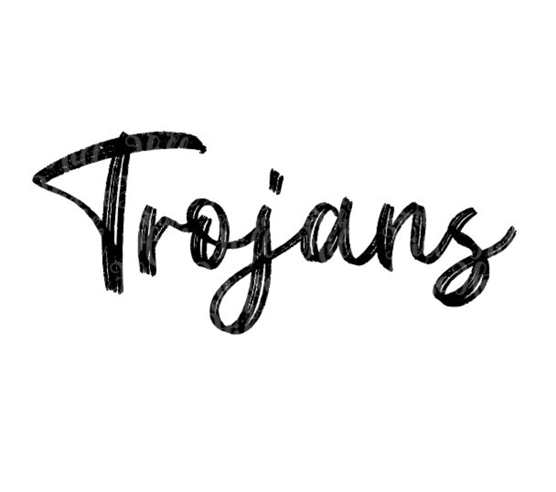 Trojans - SVG/DXF/PNG File for Cutting Machines - Etsy