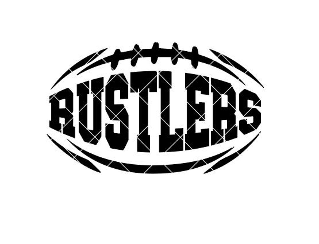 Rustlers Football - SVG/DXF/PNG File for Cutting Machines and ...