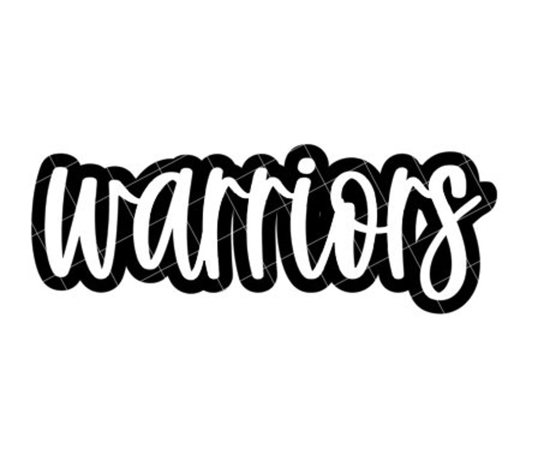 Warriors SVG/DXF/PNG File for Cutting Machines and - Etsy