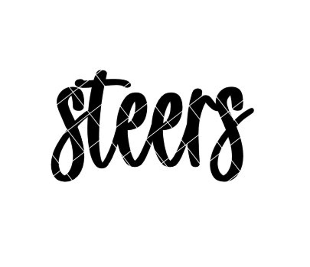 Steers - SVG/DXF/PNG File for Cutting Machines and Sublimation - Etsy