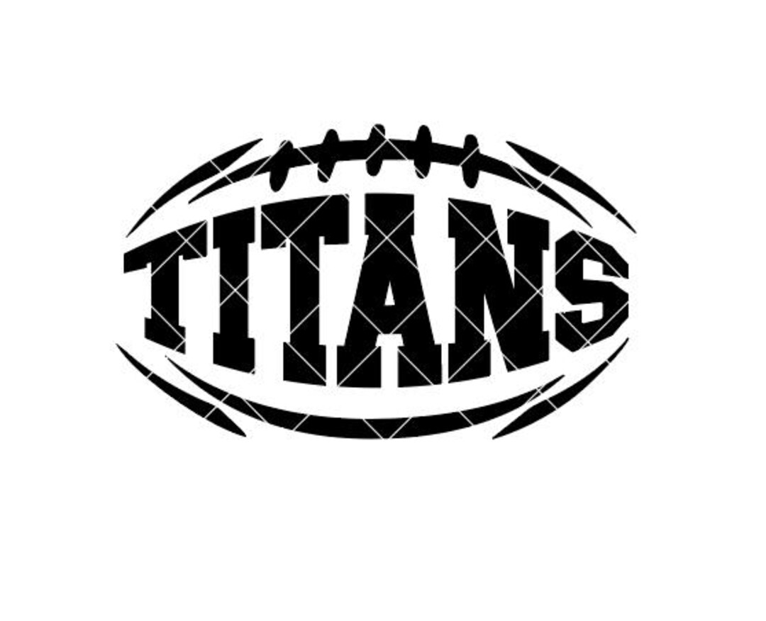Titans Football - SVG/DXF/PNG File for Cutting Machines and Sublimation ...