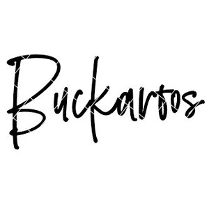 Buckaroos Sports - SVG/DXF/PNG File for Cutting Machines and ...