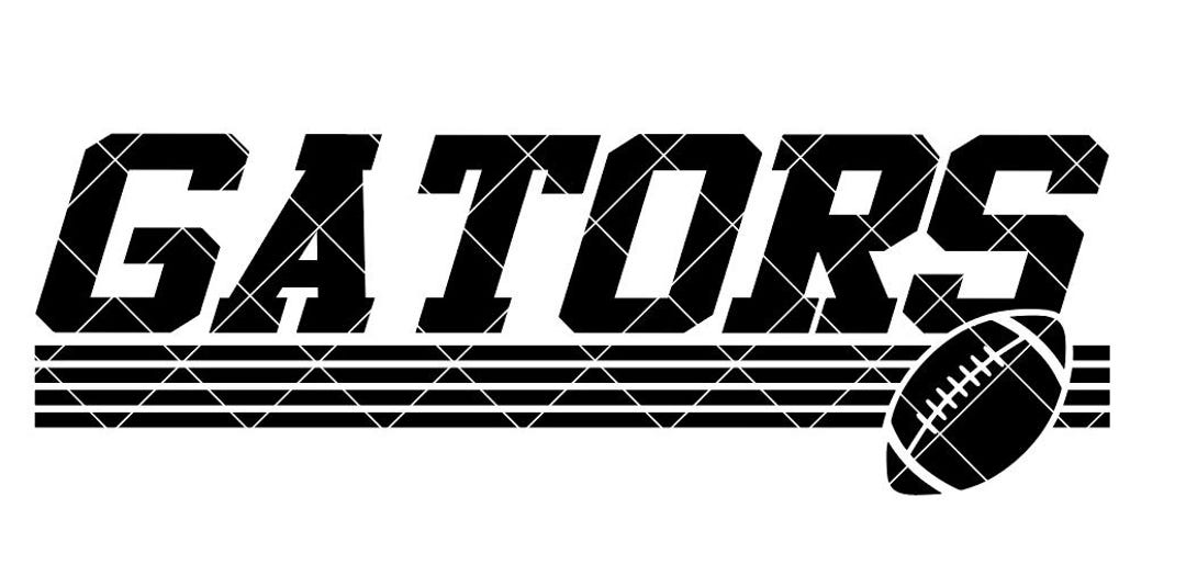 Gators Football Design - SVG/DXF/PNG File for Cutting Machines ...