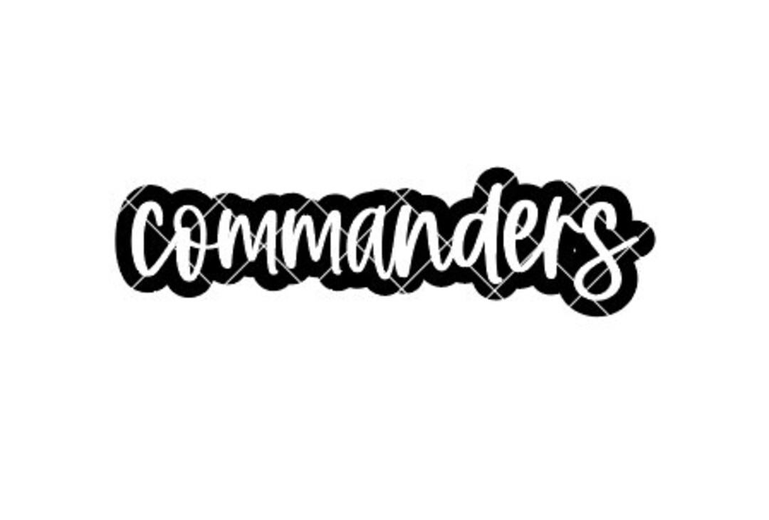 Commanders - SVG/DXF/PNG File for Cutting Machines and Sublimation - Etsy