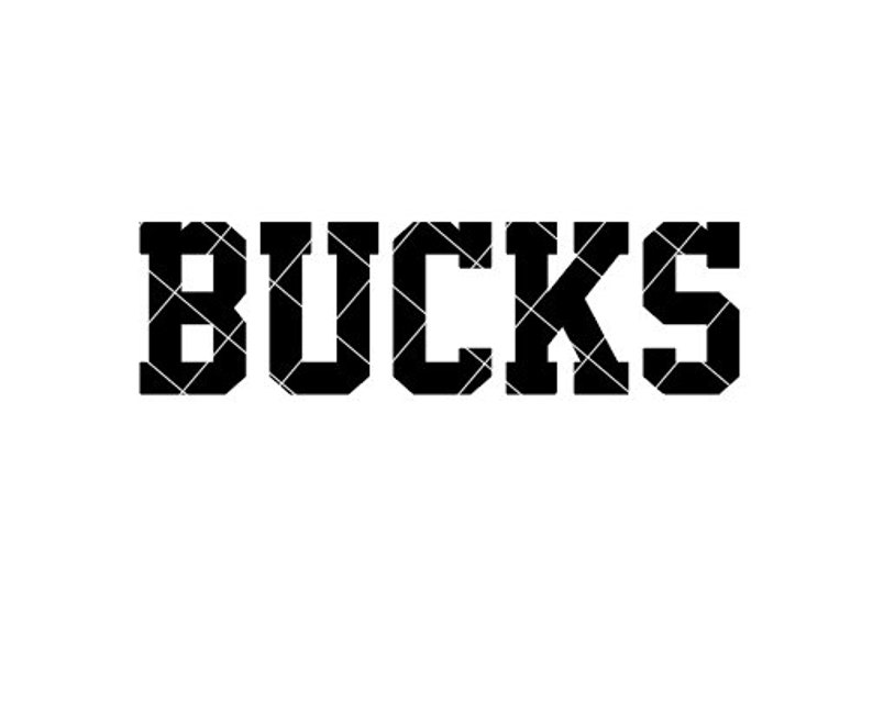 Bucks - SVG/DXF/PNG File for Cutting Machines and Sublimation - Etsy