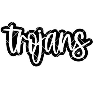 Trojans - SVG/DXF/PNG File for Cutting Machines and Sublimation - Etsy