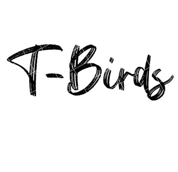 T-birds SVG/DXF/PNG File for Cutting Machines - Etsy