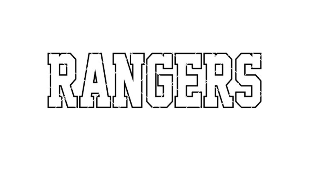 Rangers - SVG/DXF/PNG File for Cutting Machines and Sublimation - Etsy