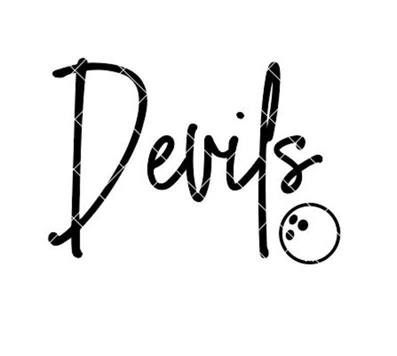 Devils Sports SVG/DXF/PNG File for Cutting Machines and - Etsy