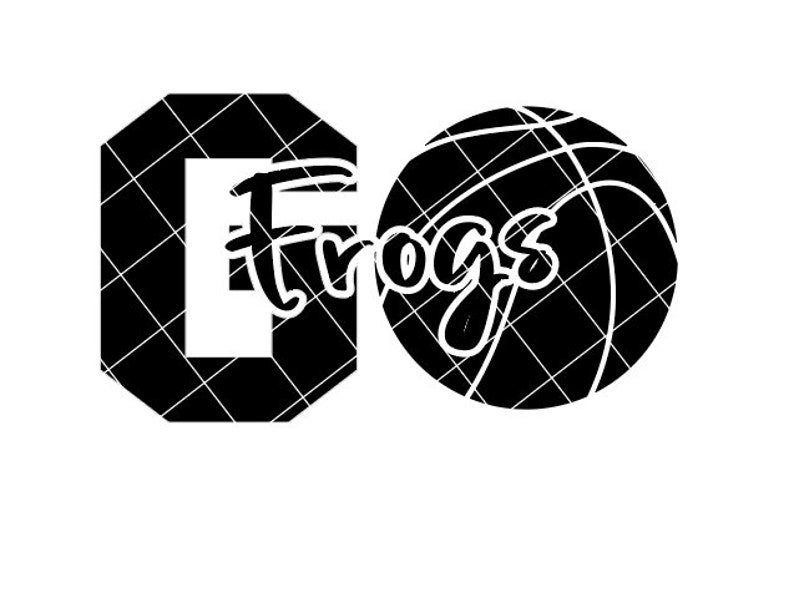 Go Frogs Basketball SVG/DXF/PNG File for Cutting Machines and ...
