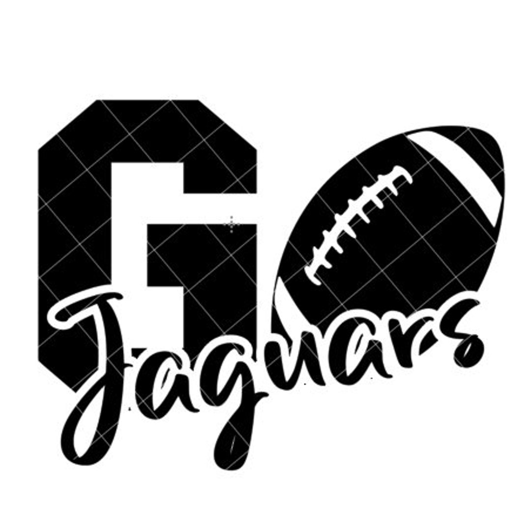 Go Jaguars Football - SVG/DXF/PNG File for Cutting Machines and ...