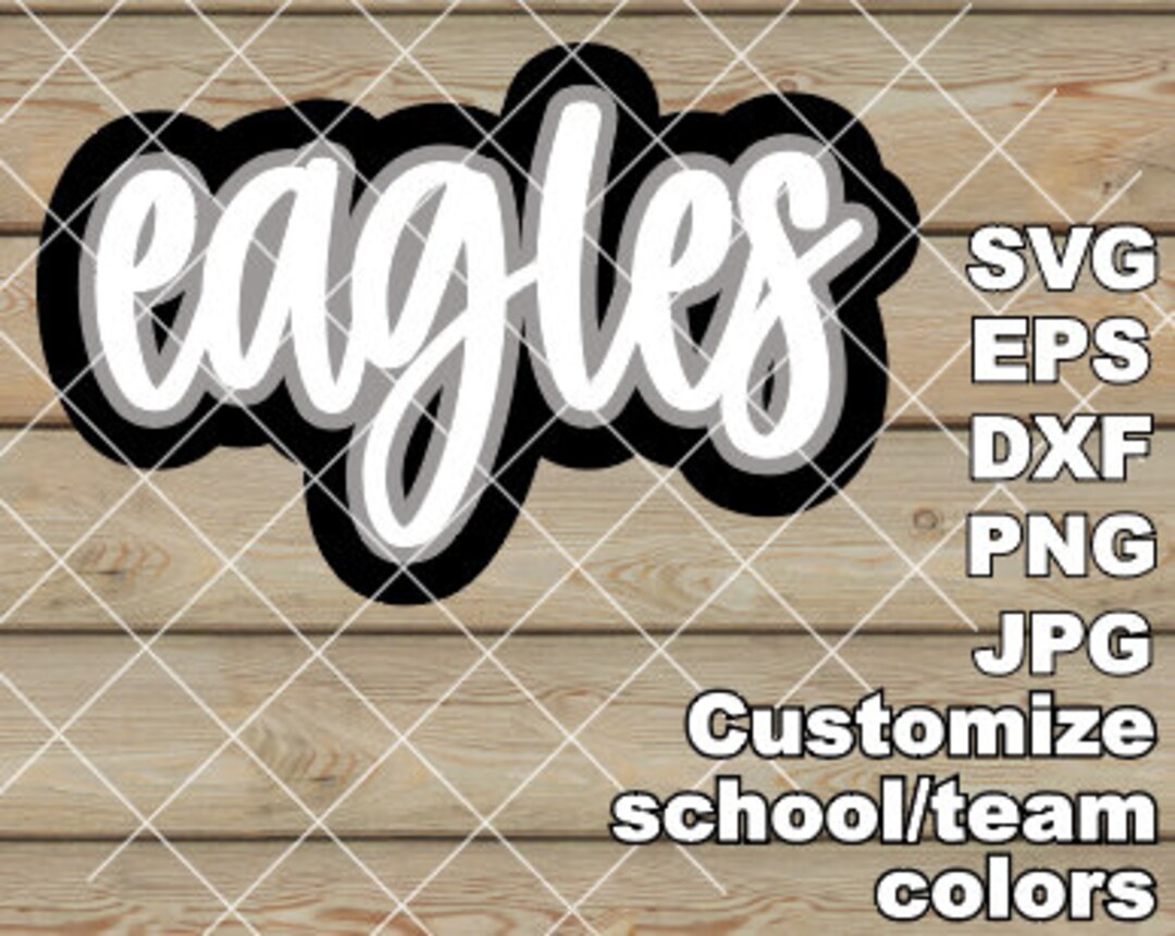 Eagles - SVG/DXF/PNG File for Cutting Machines and Sublimation - Etsy