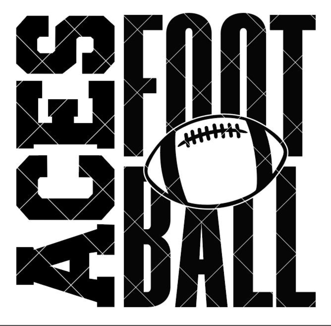 Aces Football - SVG/DXF/PNG File for Cutting Machines and Sublimation ...