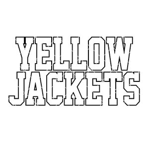 Yellow Jackets - SVG/DXF/PNG File for Cutting Machines and Sublimation ...