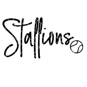 Stallions Sports - SVG/DXF/PNG File for Cutting Machines and ...