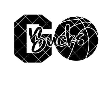 Go Bucks Basketball - SVG/DXF/PNG File for Cutting Machines and ...