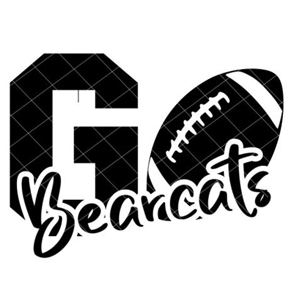 Go Bearcats Football SVG/DXF/PNG File for Cutting Machines - Etsy