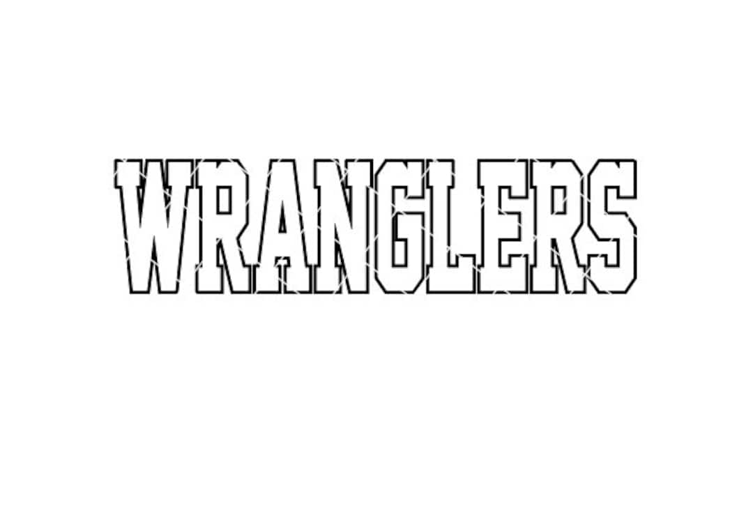 Wranglers SVG/DXF/PNG File for Cutting Machines and Sublimation - Etsy