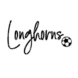 Longhorns Sports - SVG/DXF/PNG File for Cutting Machines and ...