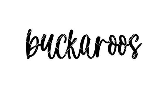 Buckaroos - SVG/DXF/PNG File for Cutting Machines and Sublimation - Etsy