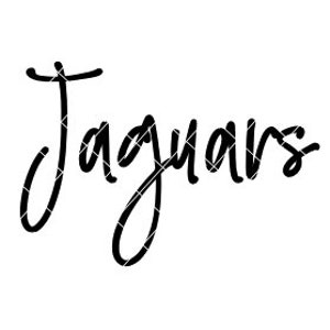 Jaguars Sports - SVG/DXF/PNG File for Cutting Machines and Sublimation ...
