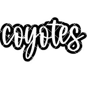 Coyotes - SVG/DXF/PNG File for Cutting Machines and Sublimation - Etsy