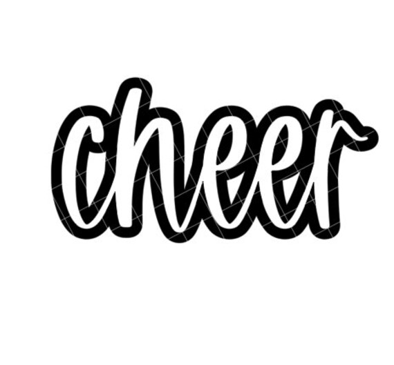 Cheer SVG/DXF/PNG File for Cutting Machines or Sublimation - Etsy