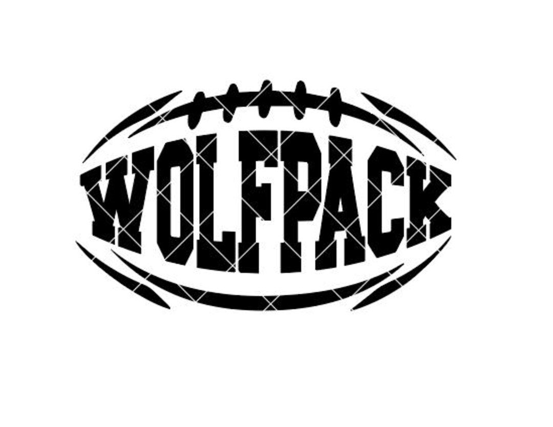 Wolfpack Football SVG/DXF/PNG File for Cutting Machines and Sublimation ...