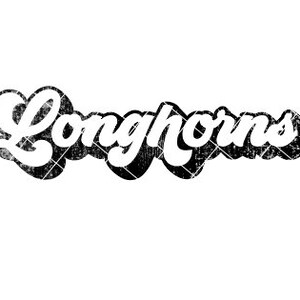 Longhorns Retro Script Regular and Distressed - SVG/DXF/PNG File for ...