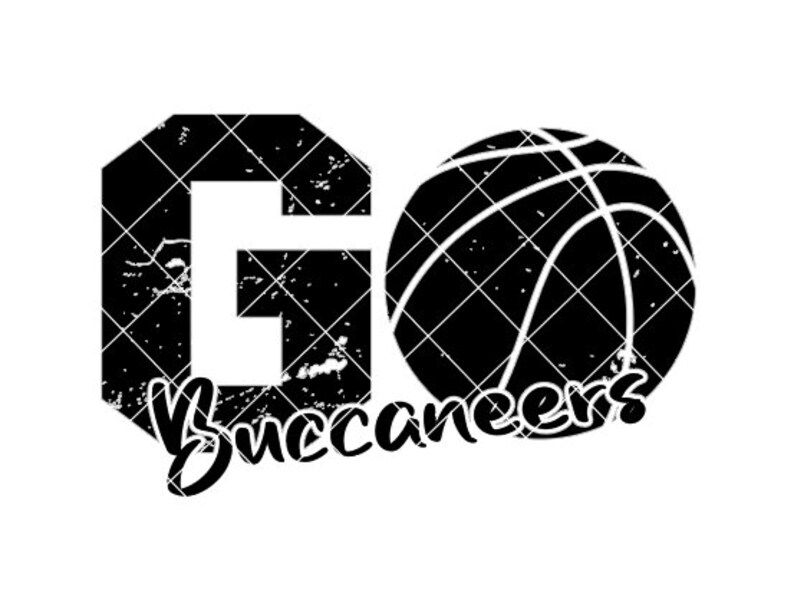 Go Buccaneers Basketball SVG/DXF/PNG File for Cutting - Etsy