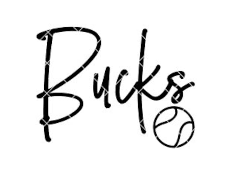 Bucks Sports - SVG/DXF/PNG File for Cutting Machines and Sublimation - Etsy