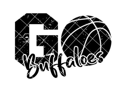 Go Buffaloes Basketball - SVG/DXF/PNG File for Cutting Machines and ...