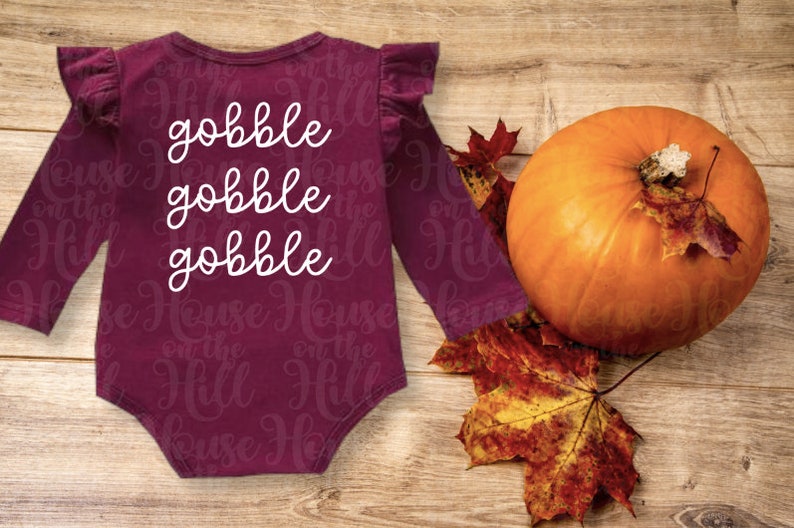 Gobble Gobble Gobble - SVG/DXF/PNG Files for Cutting Machines - Etsy UK