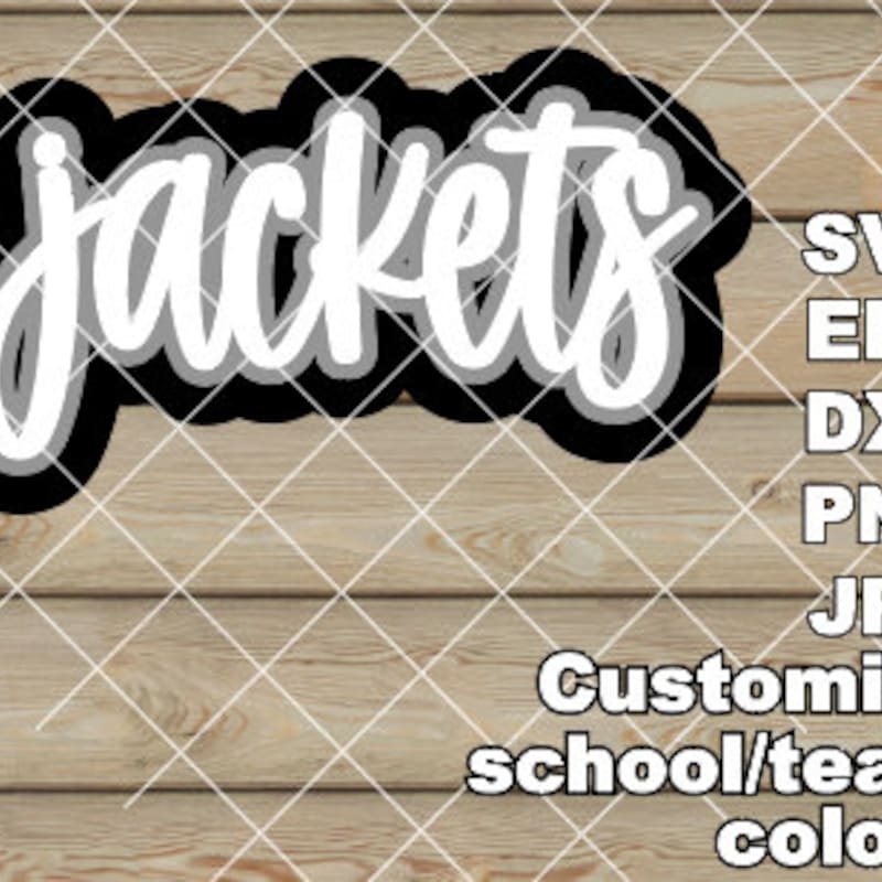 Jackets Svg - Etsy