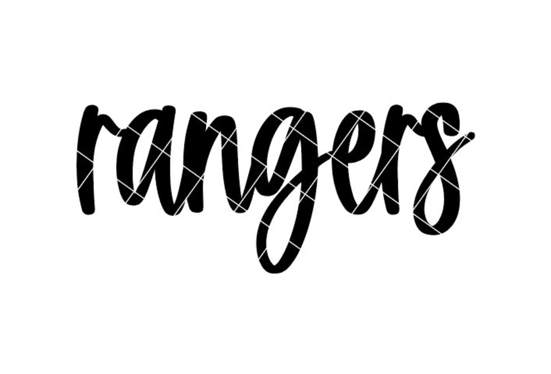 Rangers - SVG/DXF/PNG File for Cutting Machines and Sublimation - Etsy
